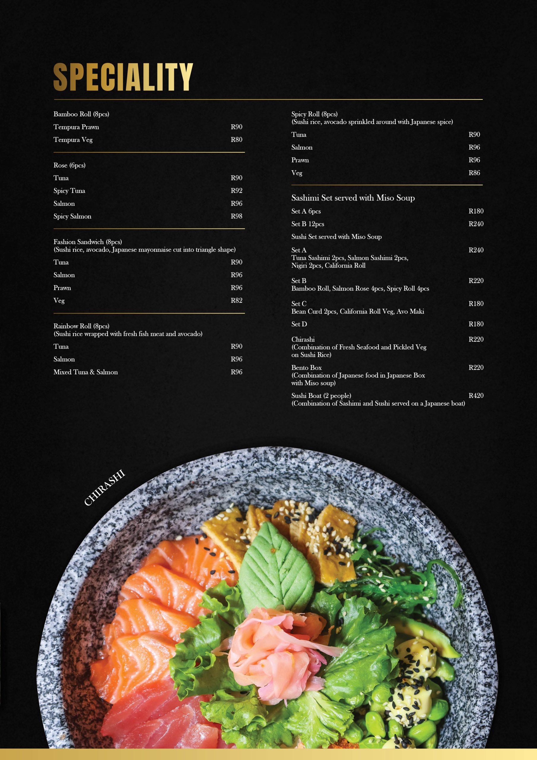 Menu | 9 Sky